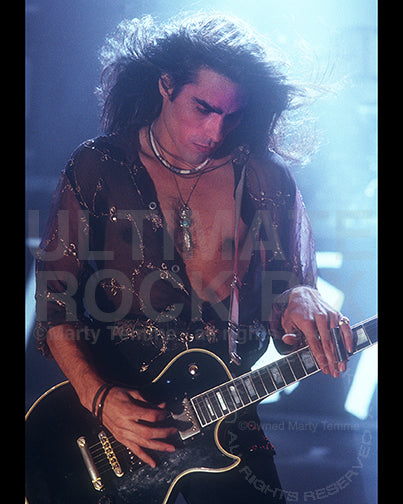 Photos of Guitarist Greg Steele of Faster Pussycat in 1989 by Marty ...