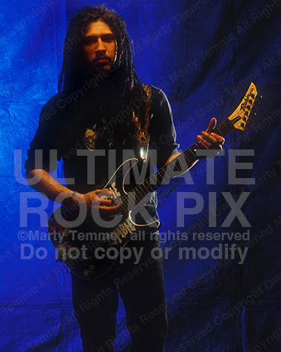 Photos of Guitarist Jay Yuenger of White Zombie During a Photo Shoot ...