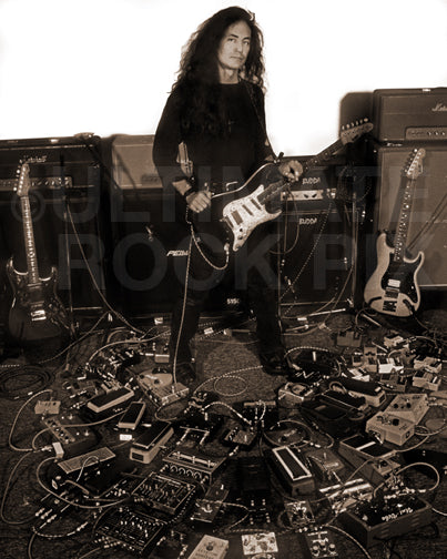 Art Prints of Guitar Player Jake E. Lee During a Photo Shoot in 1995 ...