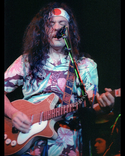 Photos of Musician David Lindley Playing a Danelectro Guitar in 1981 ...