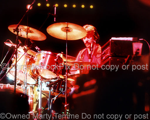 Photos of Drummer Michael Botts Playing with Andrew Gold in 1976 ...