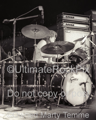Photos of Drummer Paul Riddle of The Marshall Tucker Band in 1974 ...